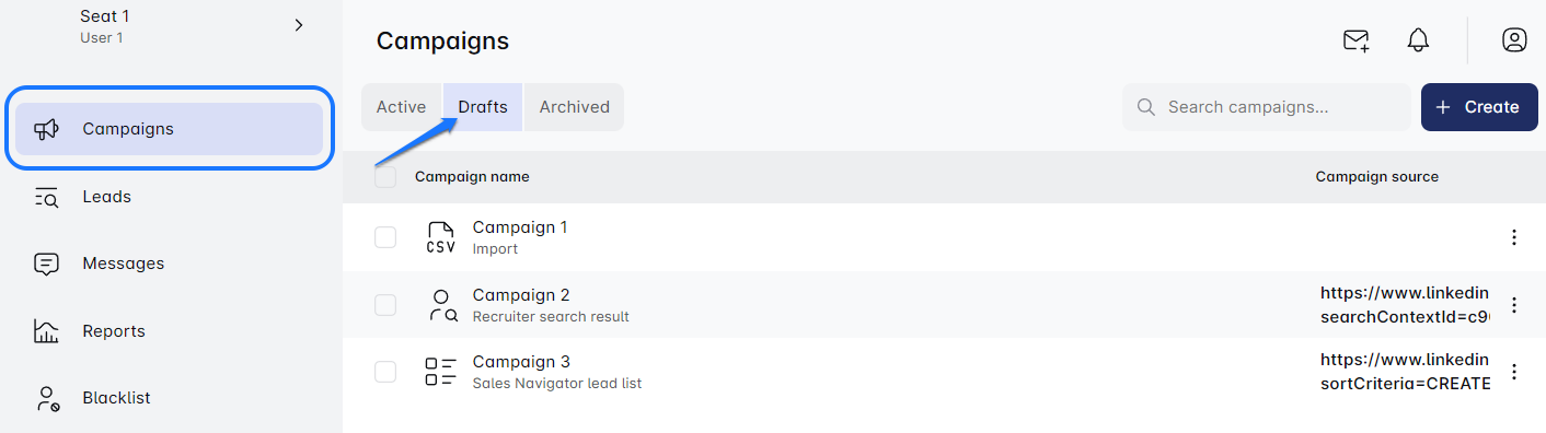Draft Campaigns – Enfogen